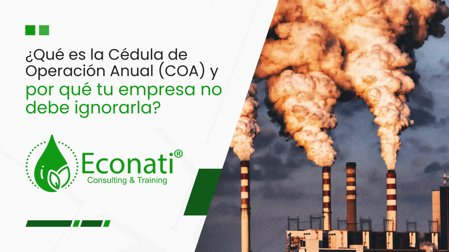 ¿Qué es la Cédula de Operación Anual (COA) y por qué tu empresa no debe ...